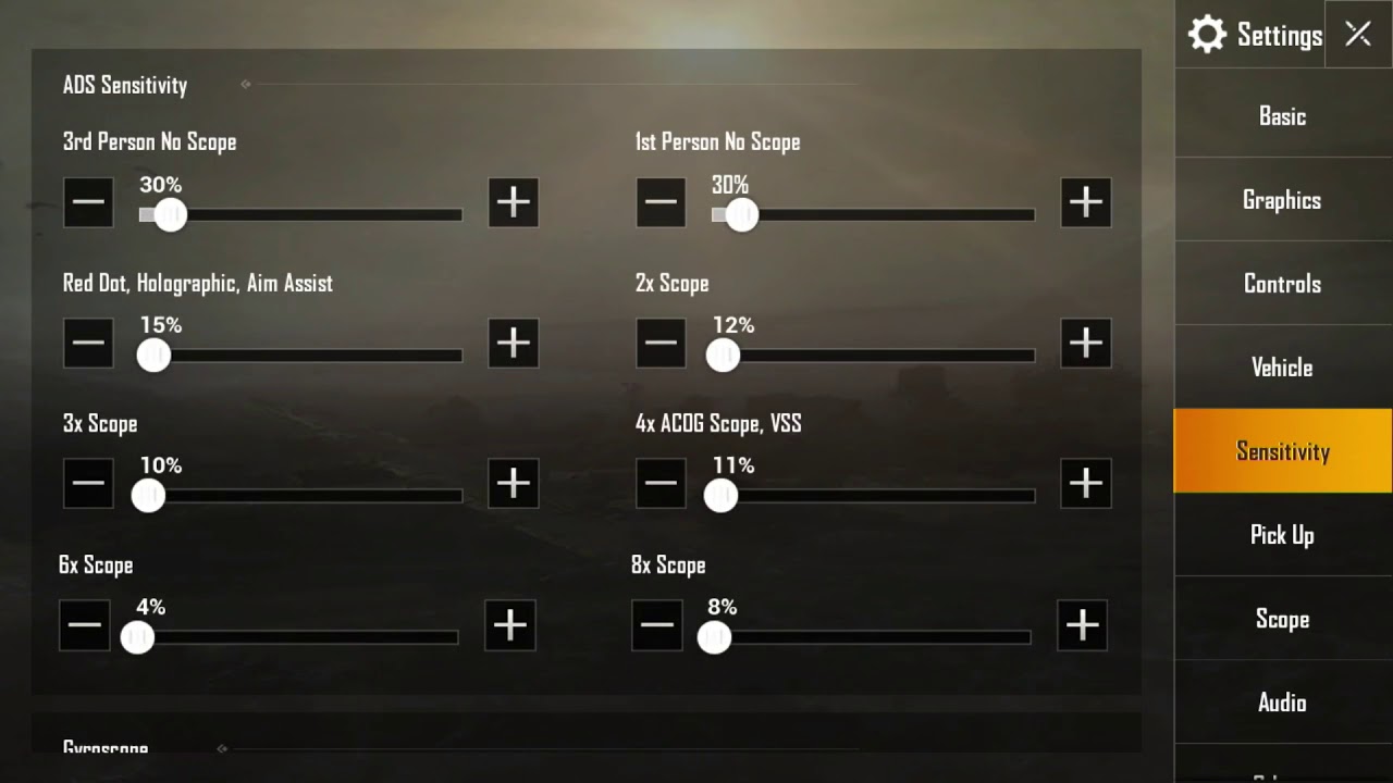 BEST SENSTIVITY SETTING FOR PUBG MOBILE EMULATOR - YouTube