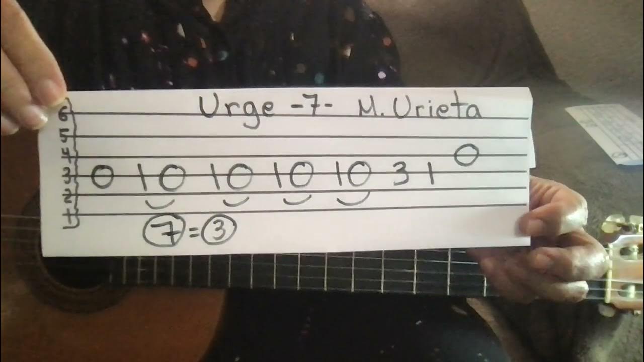 COMO TOCAR EN GUITARRA URGE 3 - YouTube