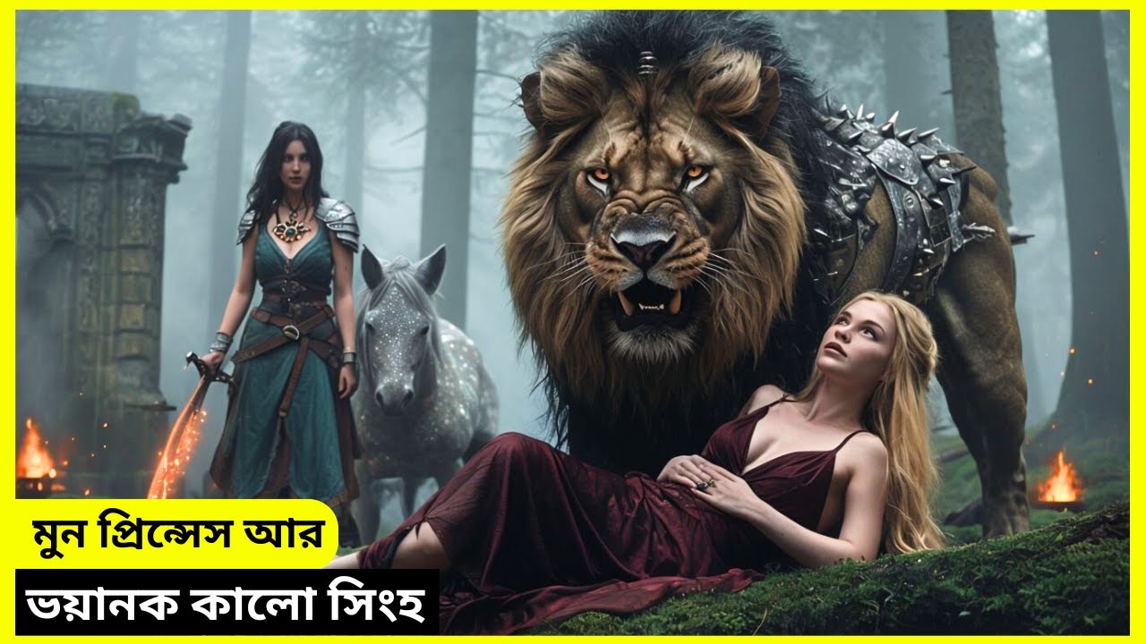 মুন প্রিন্সেস আর ভয়ানক কালো সিংহ । The Secret of Moonacre | Movie Explained in Bangla | Fantasy ...