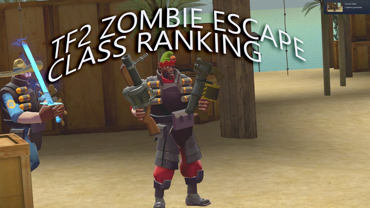 Top 9 Best TF2 Zombie Escape Classes - YouTube