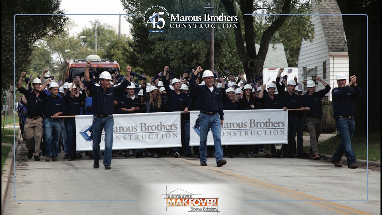 Extreme Makeover: Home Edition + Marous Brothers Construction - Behind ...