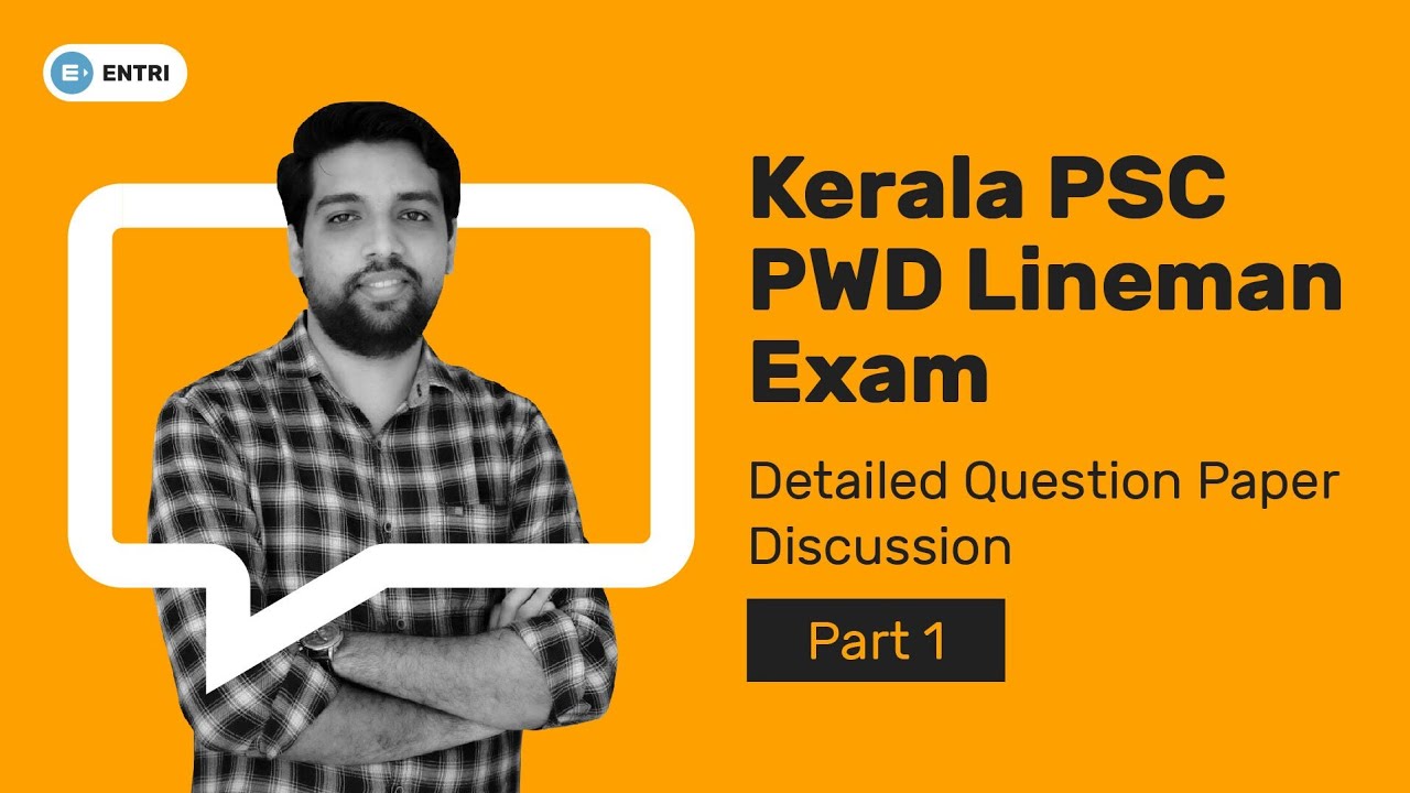 KWA Operator Important Questions Part 1 | PWD Lineman Exam Detailed ...