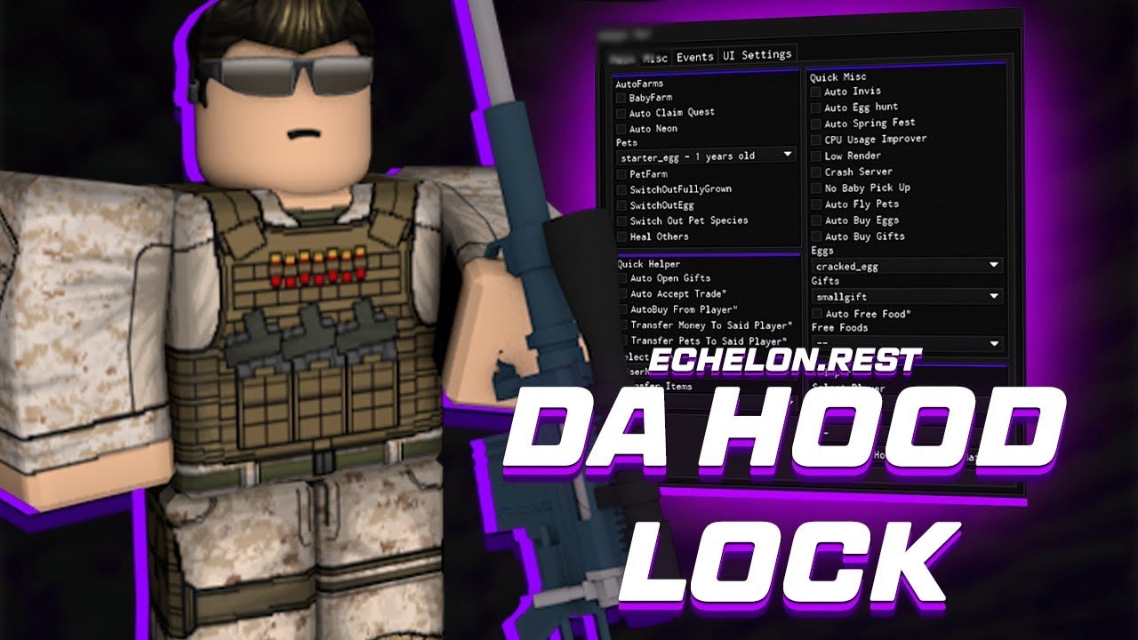 AMAZING Da Hood Script WITH NO KEY - Newest Update, Player Esp, Aimbot ...