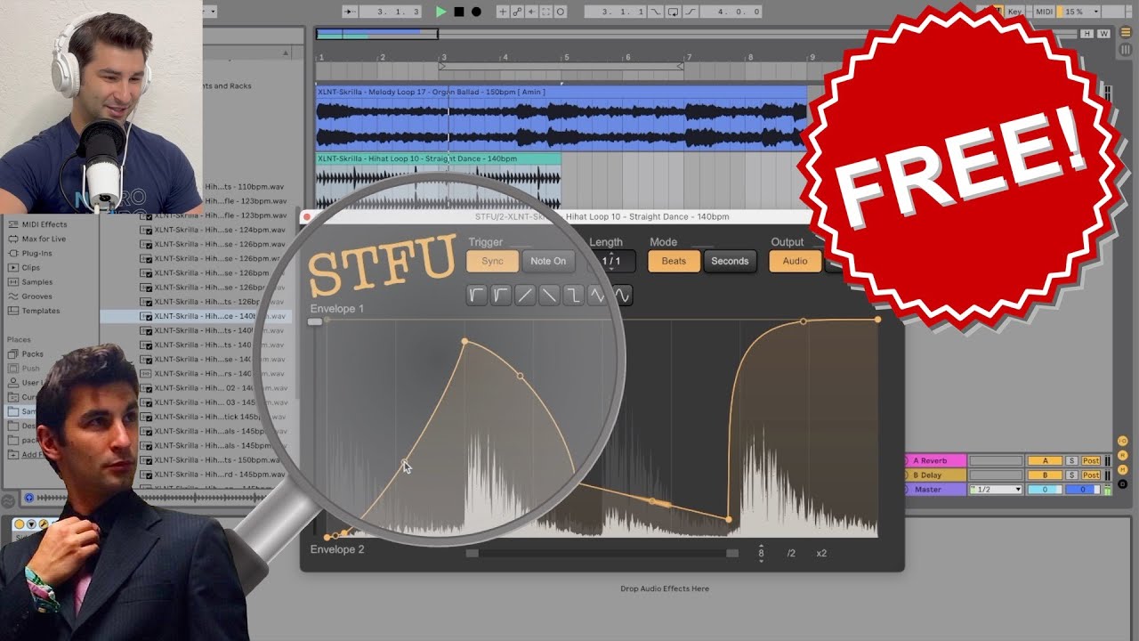 STFU - FREE Sidechain VST Plugin | BEST Free VST Plugins Detective 🕵️🔎 ...