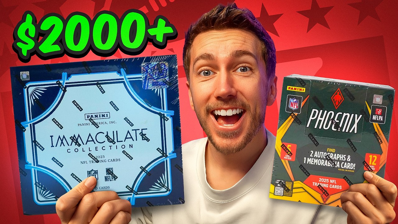 My MOST EXPENSIVE NFL Box Break! (Panini Immaculate Football Box) - YouTube
