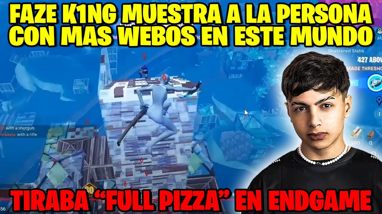 K1NG MUESTRA A LA PERSONA QUE TIENE MAS WEBOS EN ESTE MUNDO - YouTube