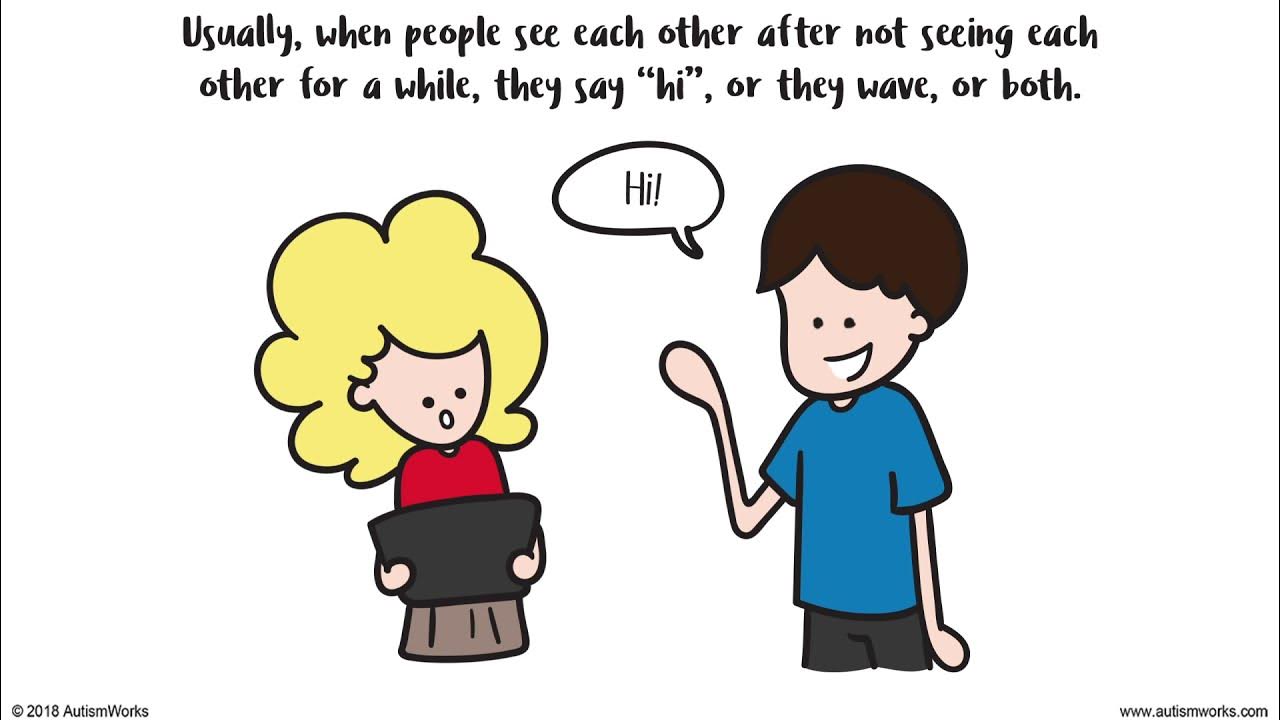 Autism and Greetings : Animated Social Stories for Children With Autism ...