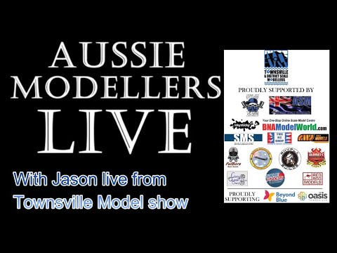 Aussie Modeller Live With Jas live from Townsville Model Show - YouTube