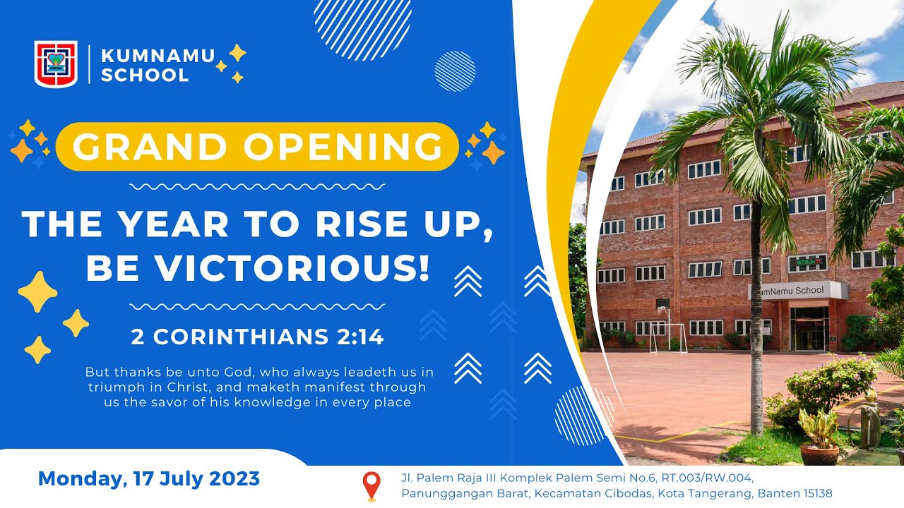 Grand Opening 2023 - Kumnamu School - YouTube