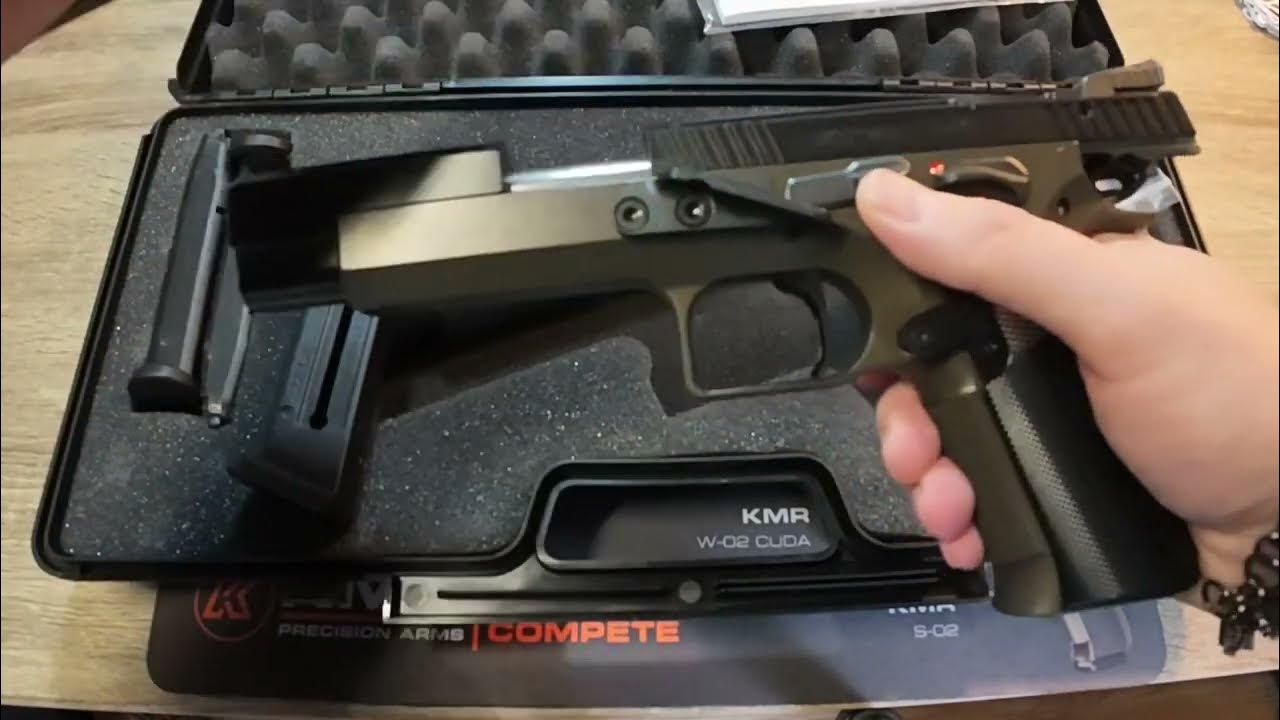 KMR S-02 .22lr pistol | Unbox - YouTube