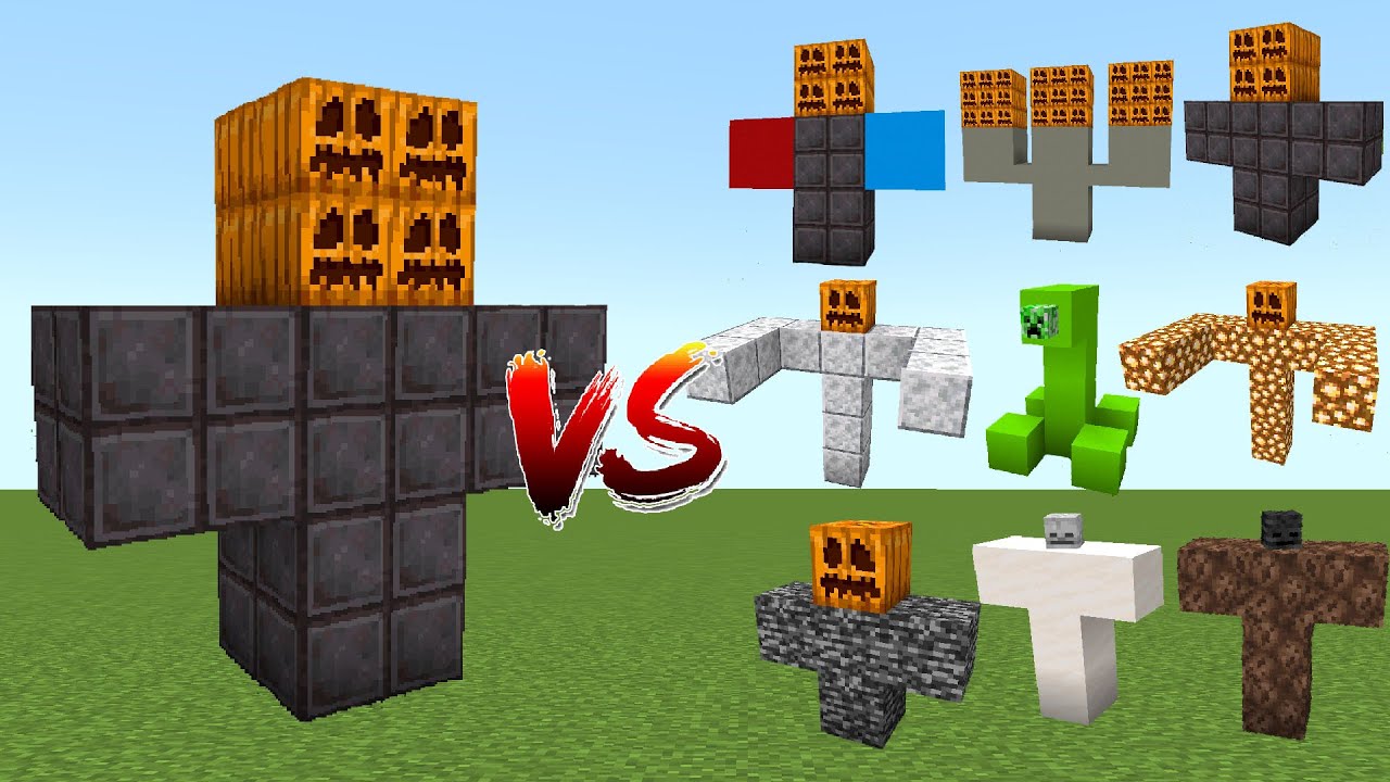 STONE GUARD vs All Minecraft Bosses | Minecraft Mob Battle - YouTube