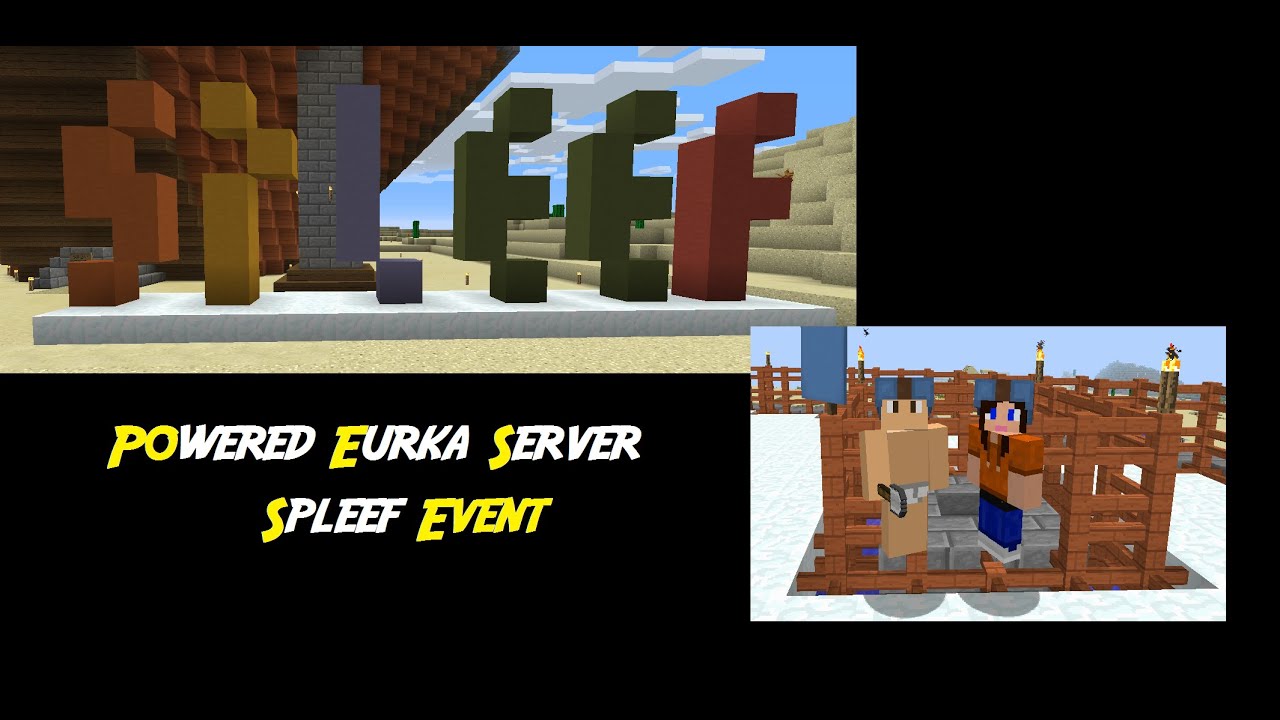 Minecraft Powered EurekA Season 3 | SPLEEF EVENT! - YouTube