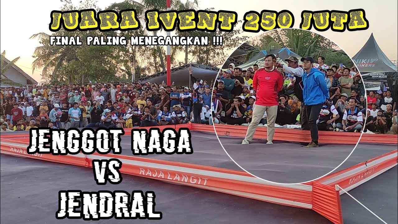 AKSI JENDRAL KALAHKAN JENGGOT NAGA YANG DI GEBER PAK RONY NEW RAMPOK ...