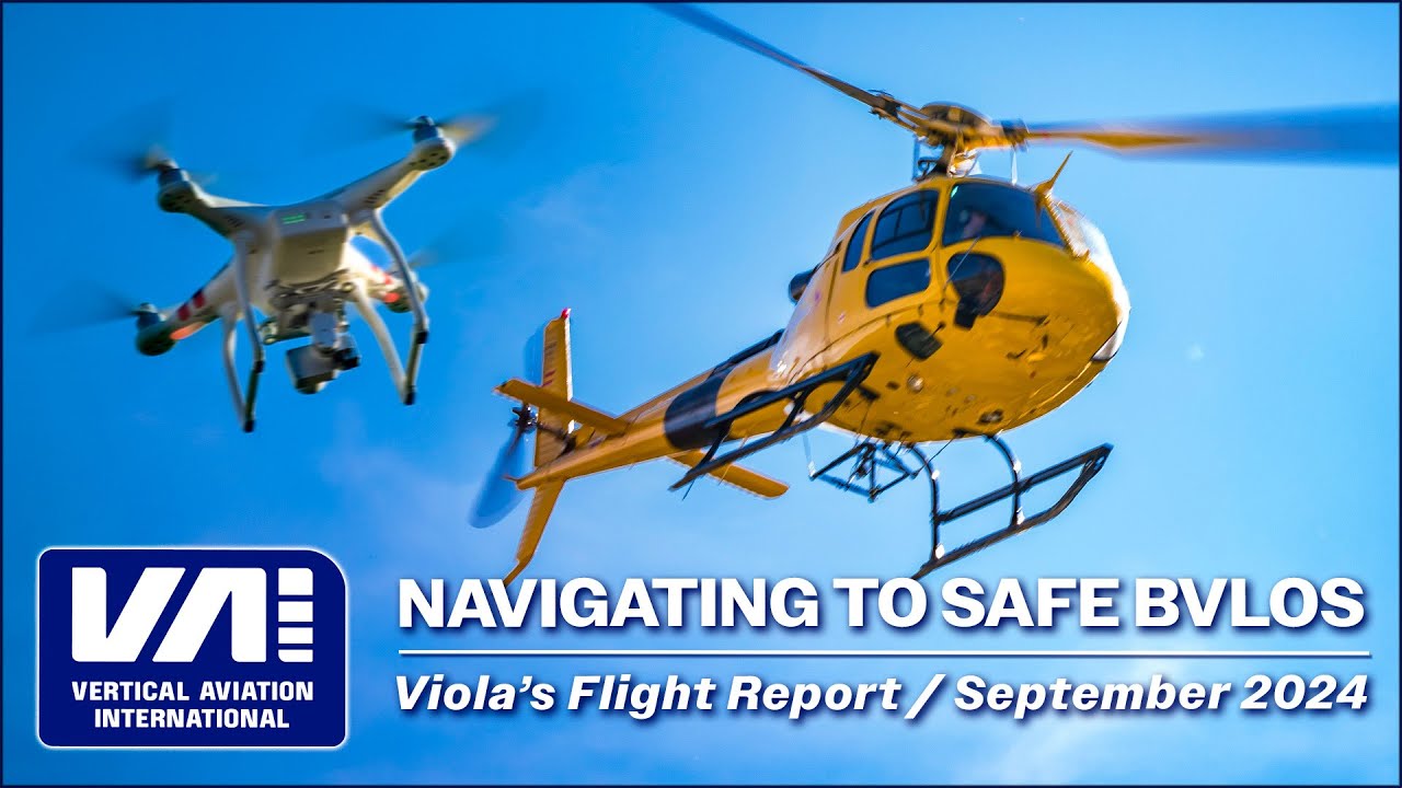 Viola’s Flight Report (September 2024) - Navigating to Safe BVLOS - YouTube