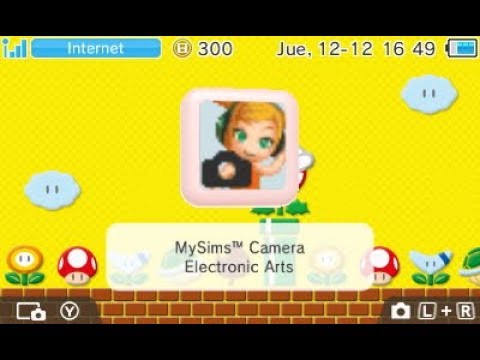 MySims Camera (DSi) Gameplay en Español - YouTube
