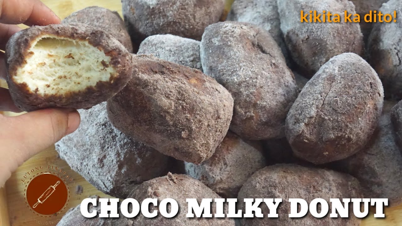 CHOCO MOJACKO DONUT/ CHOCO MILKY DONUT - YouTube