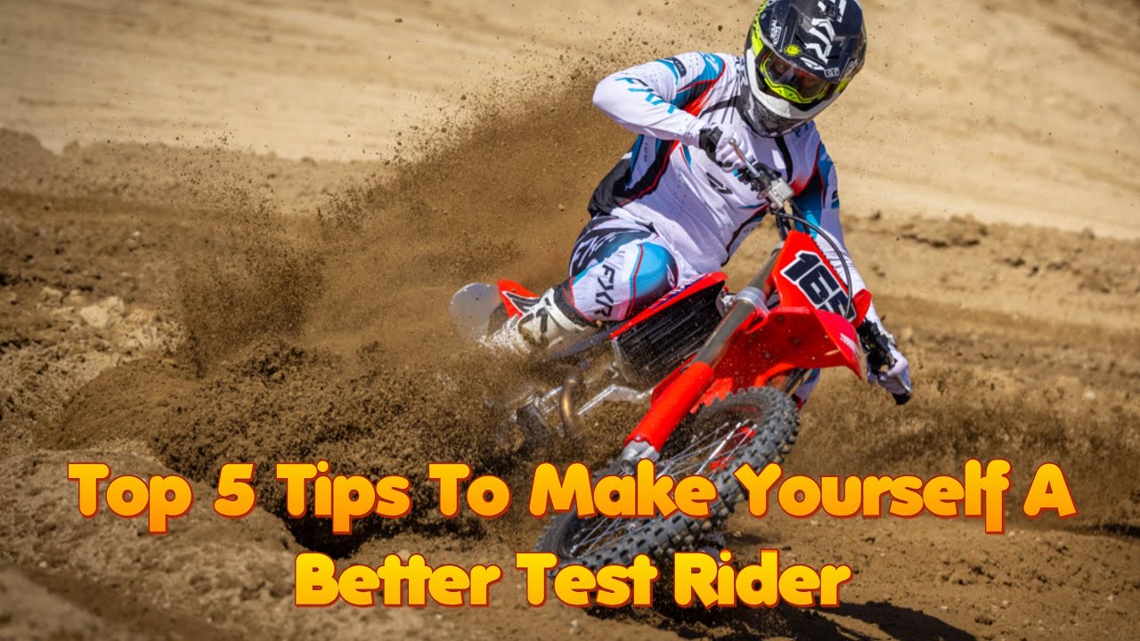 Top 5 Tips To Make Yourself A Better Test Rider - YouTube