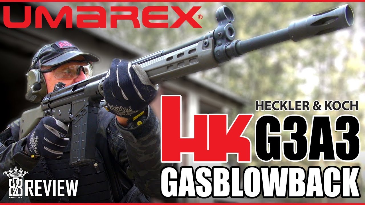 Review VFC Umarex HK G3 GBB Airsoft , H&K G3A3 Gasblowback Deutsch ...