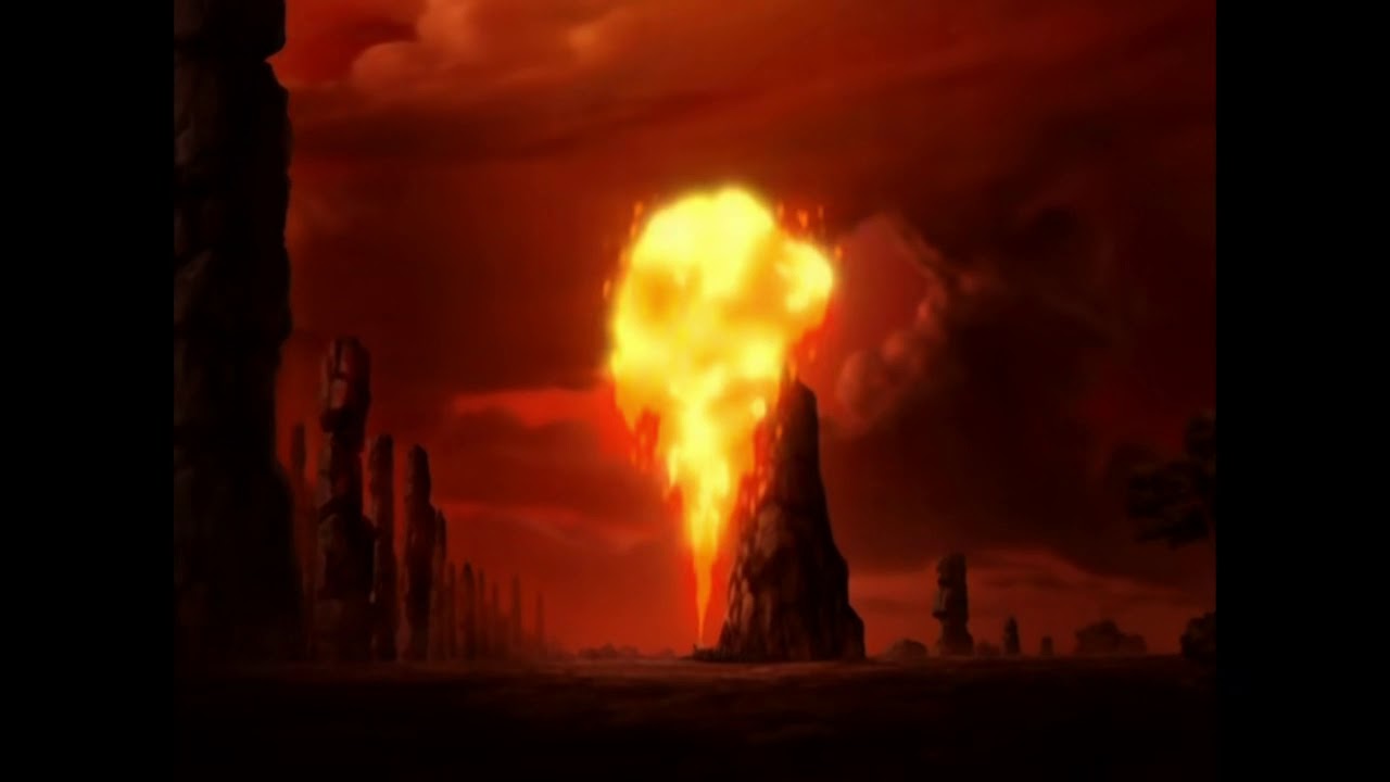 Aang grabs Ozai's beard Sozin's Comet HD - YouTube