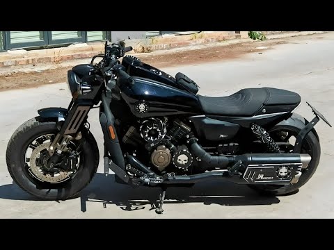 QJMOTOR 600 Cruiser Bike | Cruiser Bike Test Ride #saqibazeem - YouTube