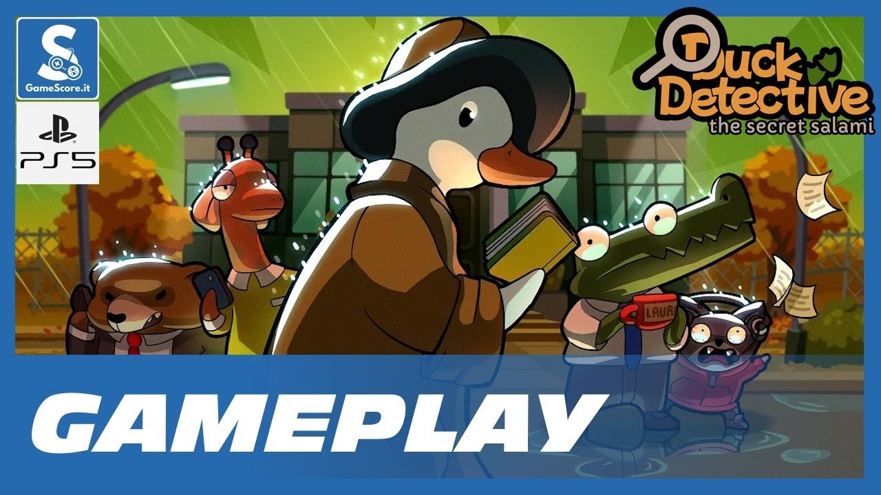 Duck Detective: The Secret Salami | Gameplay PS5 - YouTube