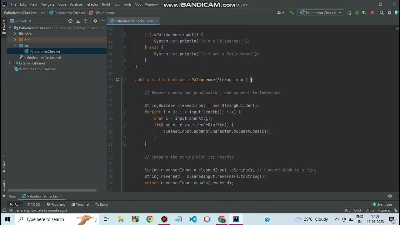 Palindrome Checker Using Java With Github Repo Source Code Java Projects Mini Projects
