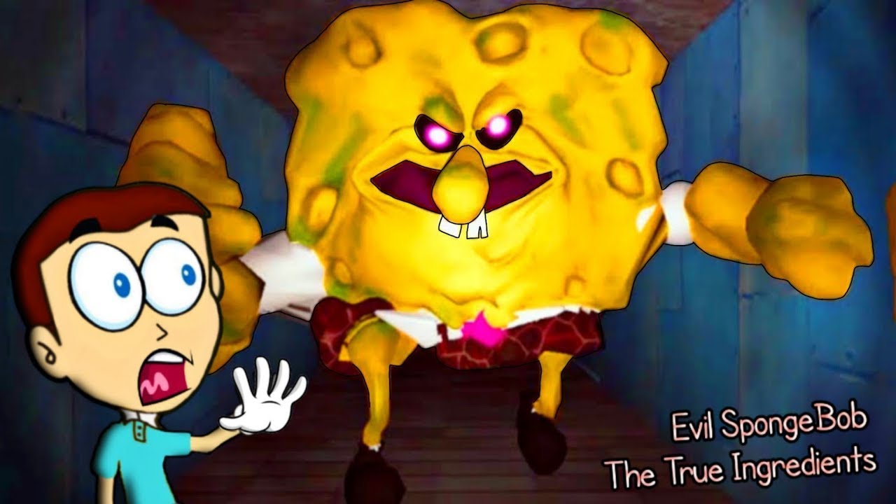 Spongebob Horror Game The True Ingredients Shiva and Kanzo Gameplay ...