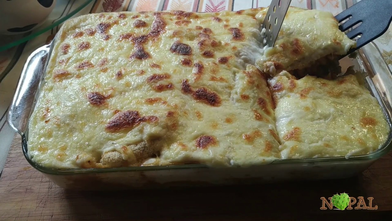 Pastel Azteca de Pollo - YouTube