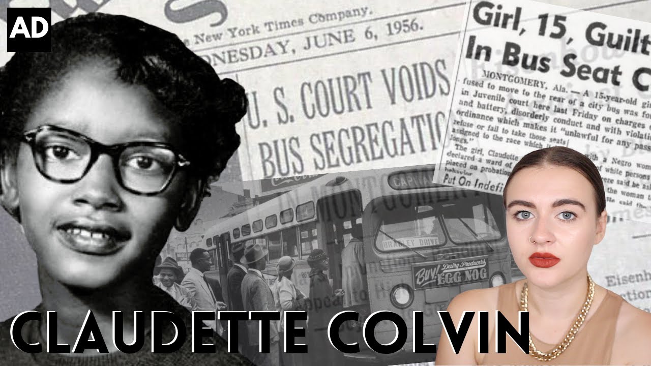 CLAUDETTE COLVIN: HOW HER STORY INSPIRED ROSA PARKS | A HISTORY SERIES ...