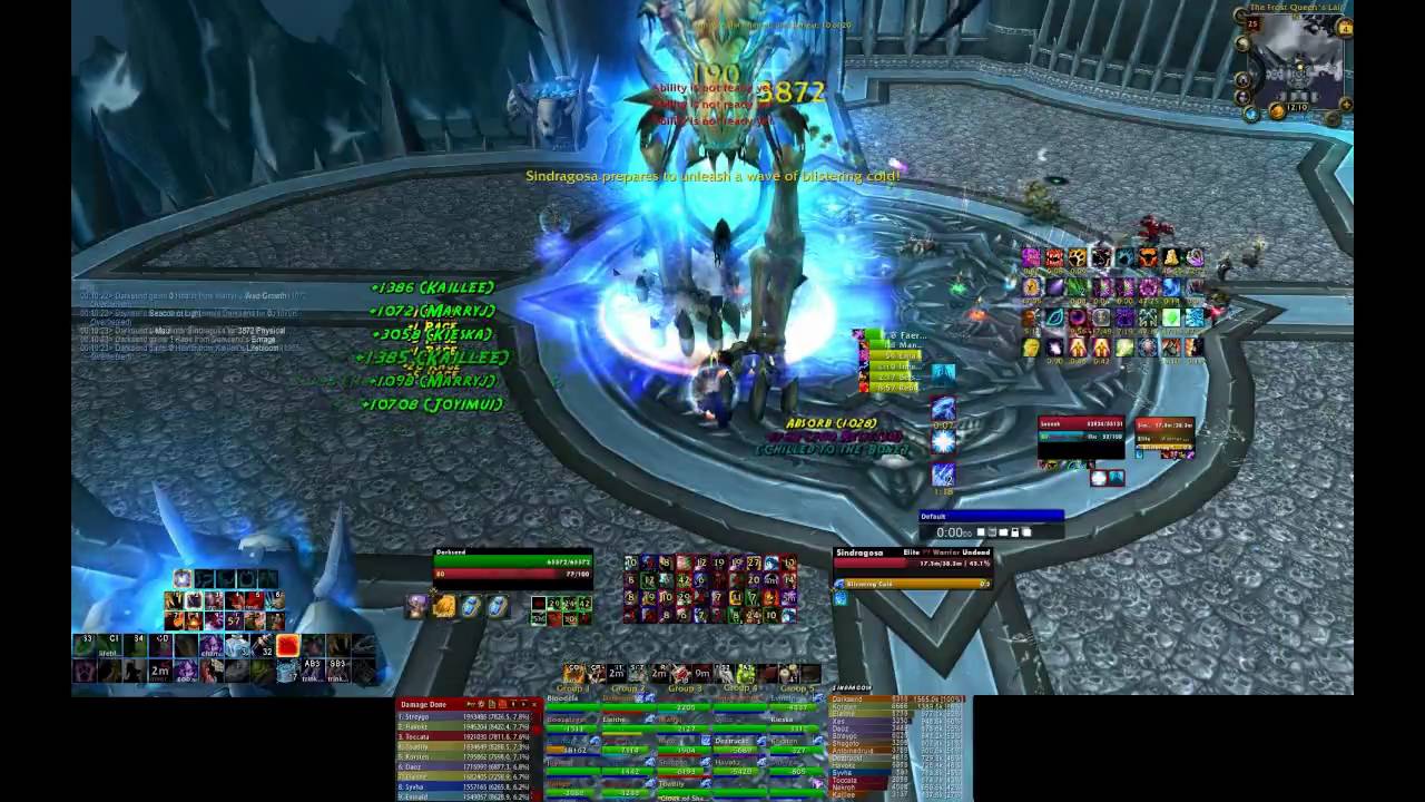 TankSpot's Guide to Icecrown Sindragosa (25-man Darksend) - YouTube