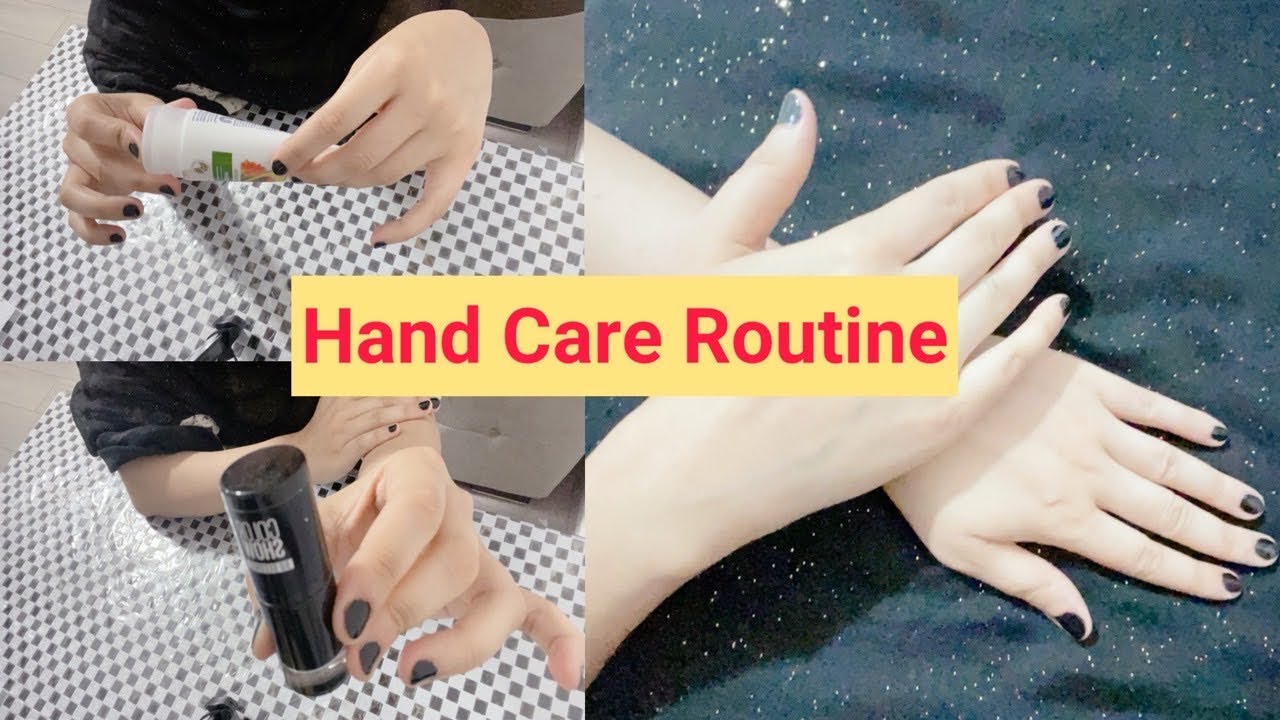 Hand Care Routine 💅| Simple & Easy remedy To Make Your Hands Look ...