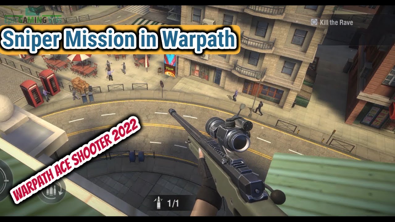 Warpath Ace shooter Sniper mission || Epic Gaming Vids - YouTube