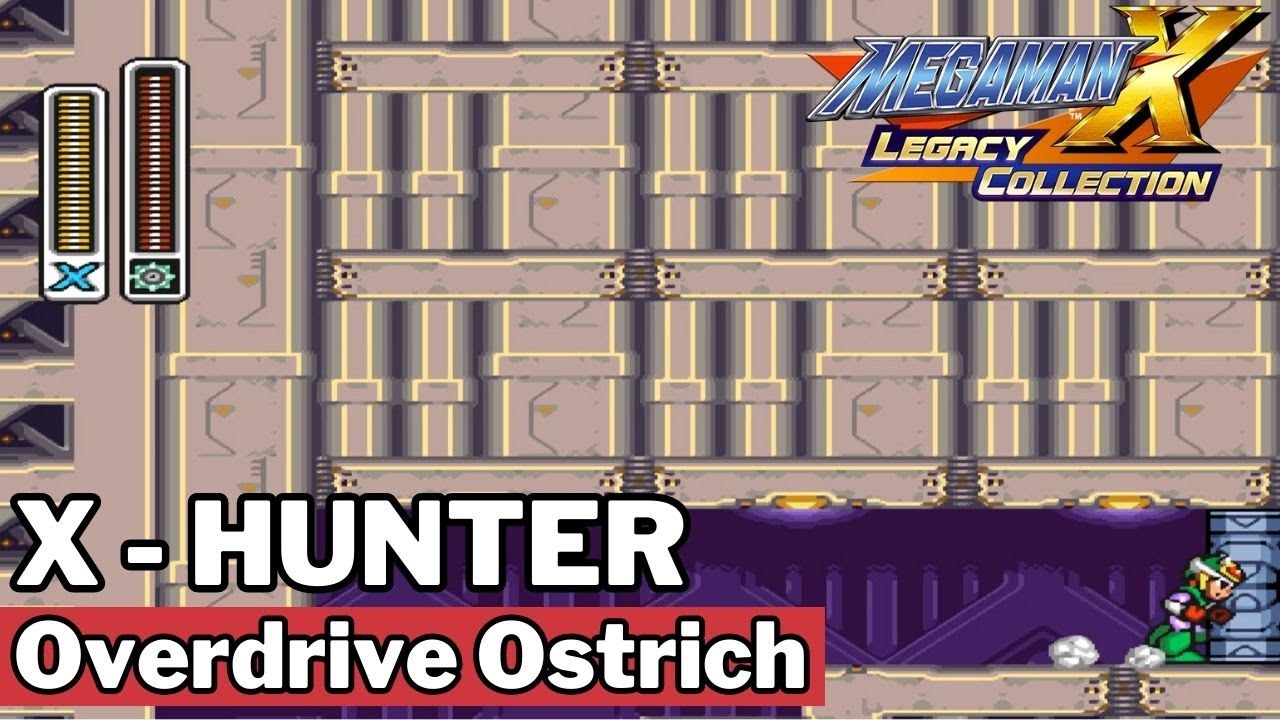Megaman X2 - Overdrive Ostrich X Hunter Location - YouTube