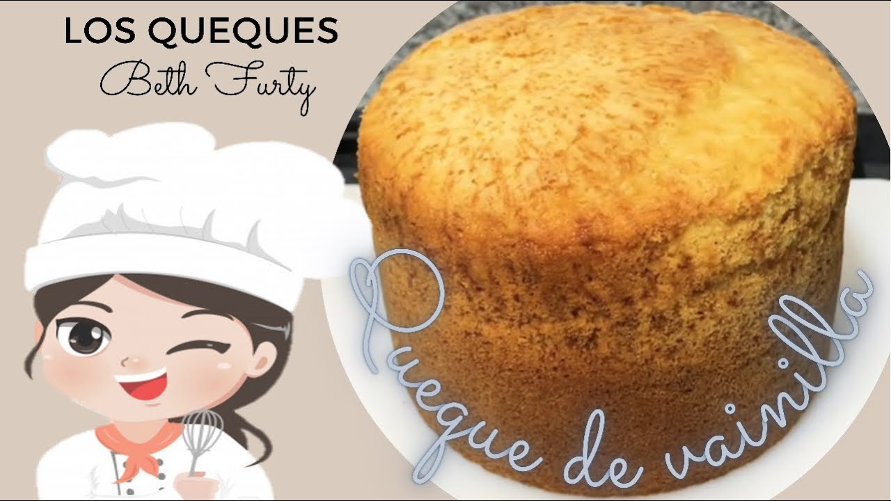 Tutorial de Queque (Keke) de Vainilla / Vanilla Cake / Receta fácil ...
