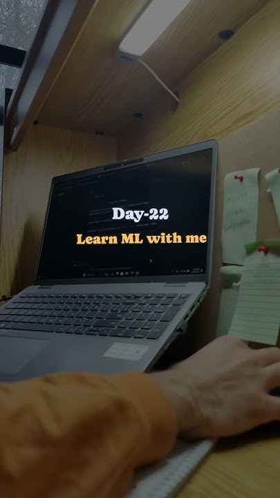 Day 22 of my journey learning ML from scratch! - YouTube