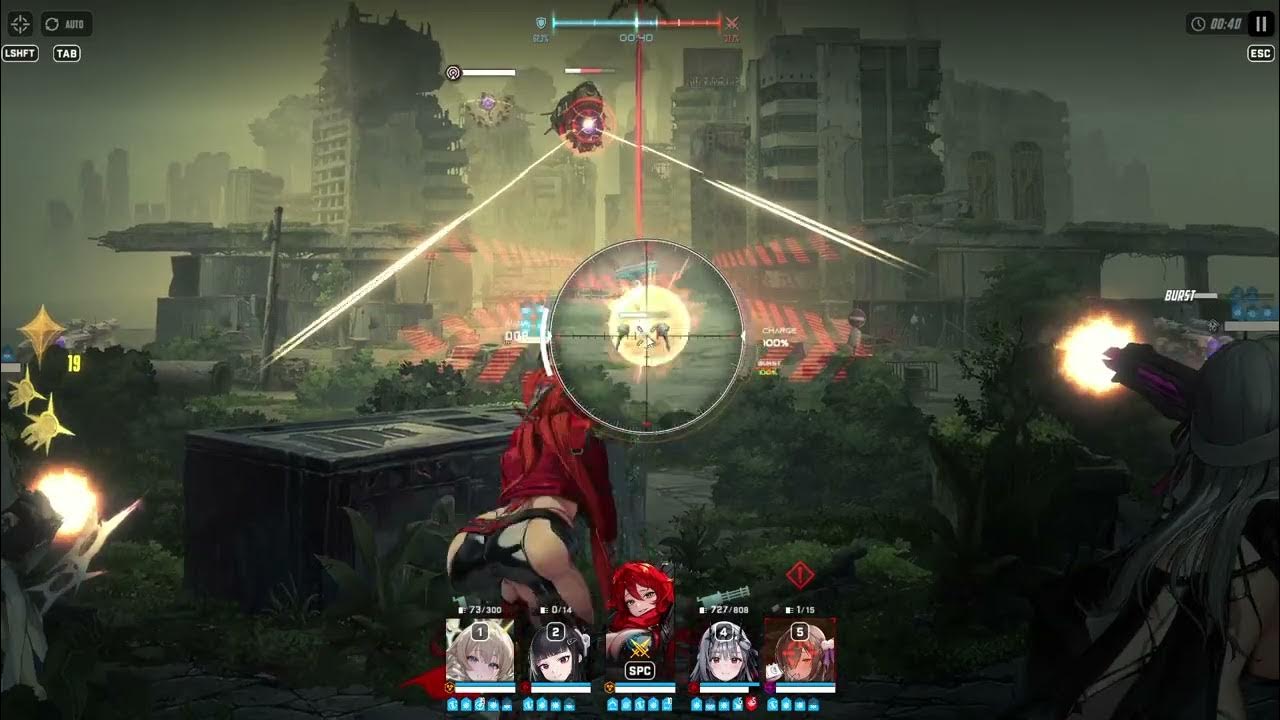 Nikke - 25-18B-1 Hard 588k power/31.2% deficit - YouTube