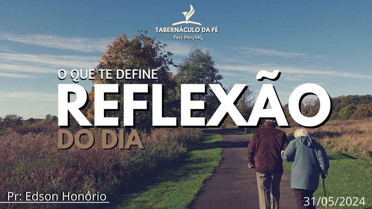 Reflexão do Dia | O QUE TE DEFINE - YouTube