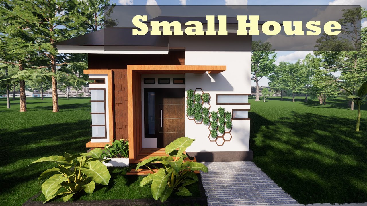 Small House Design Ideas 5x7 Meters 2 Bedroom - YouTube