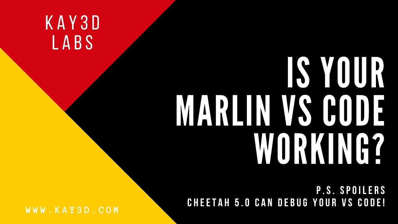Building Marlin 2.0.3 with a Debugging mode to check VS Code? - YouTube