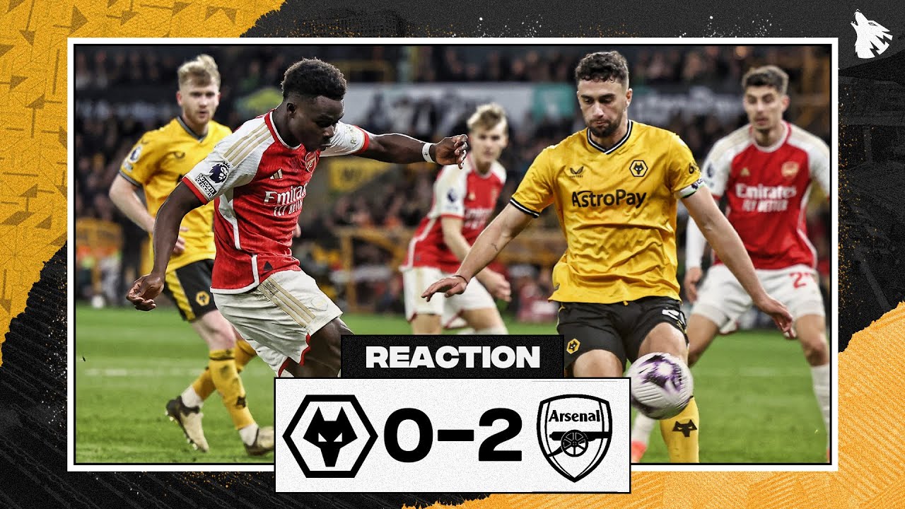 Wolves 0-2 Arsenal - Premier League Match Review & Reaction - YouTube