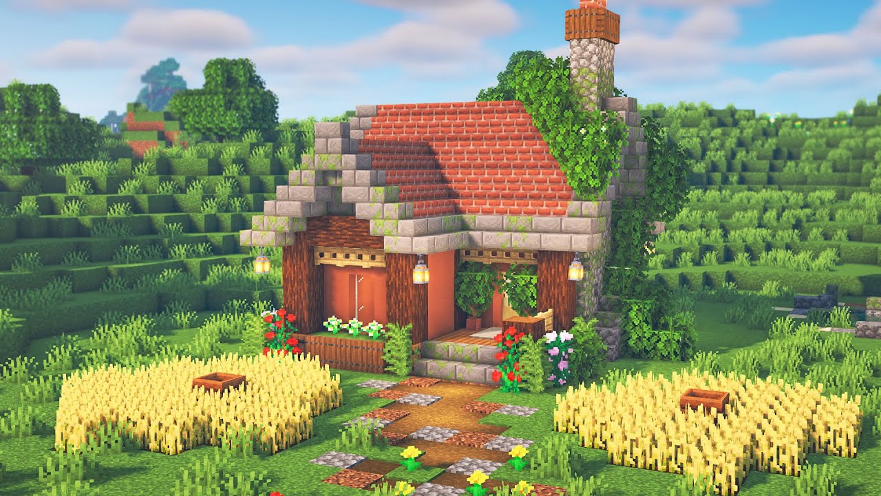 Minecraft | How to Build a Small Cozy House - YouTube