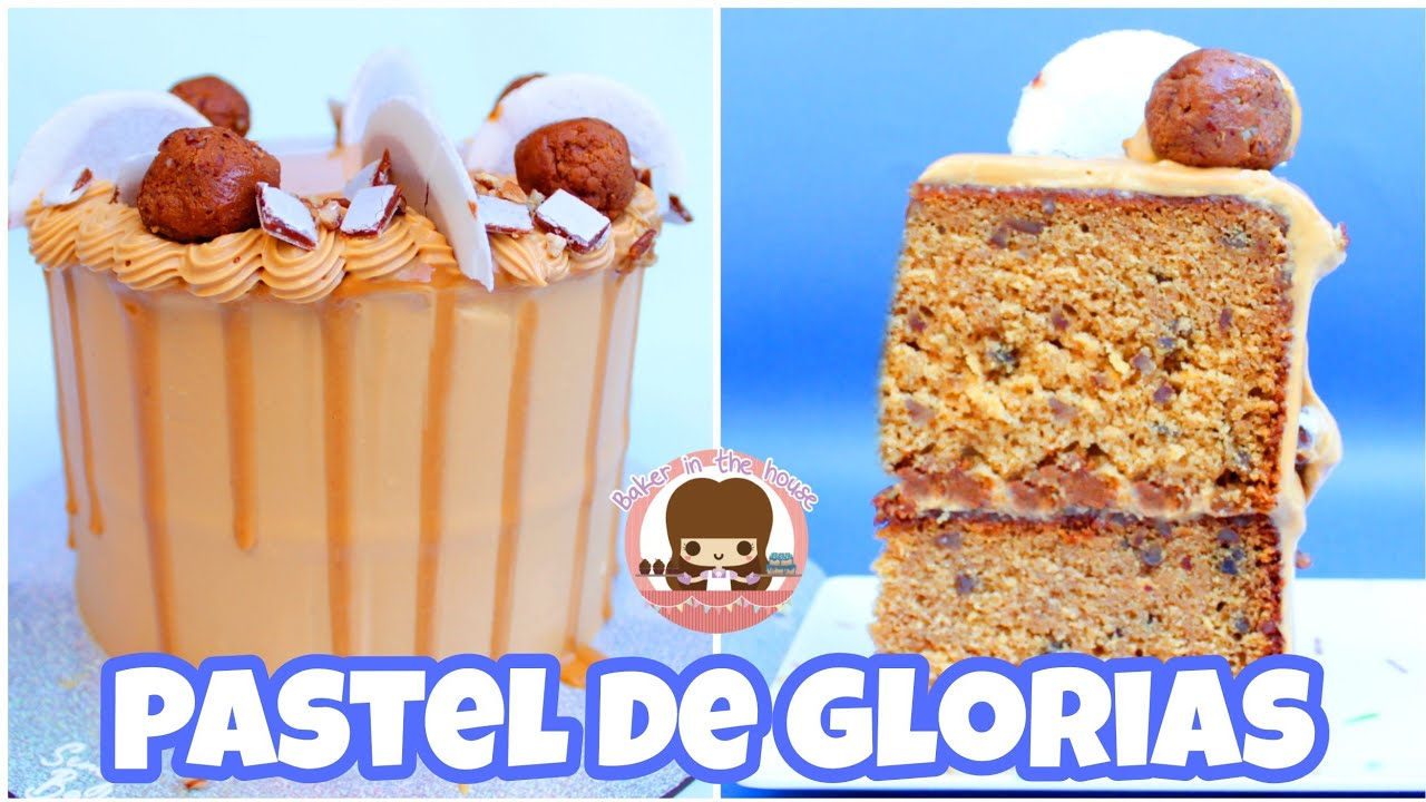 🎂PASTEL de dulces de GLORIAS Pastel de dulce de leche y nuez 🤤 - YouTube
