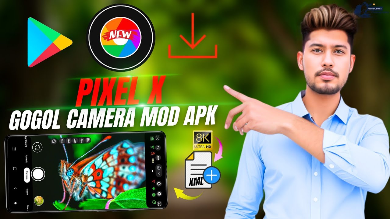 নতুন ভার্সন PixelCam X.🔥how to download google camera on any android ...