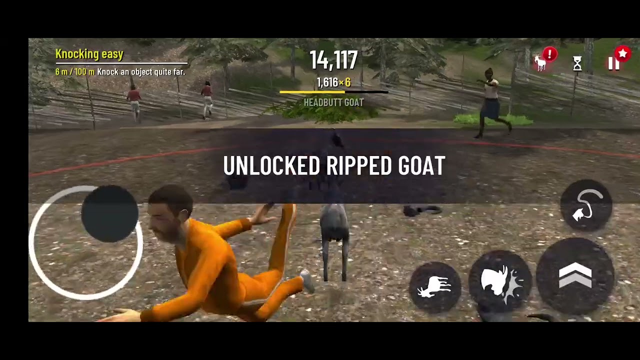 goat stimulator game - YouTube