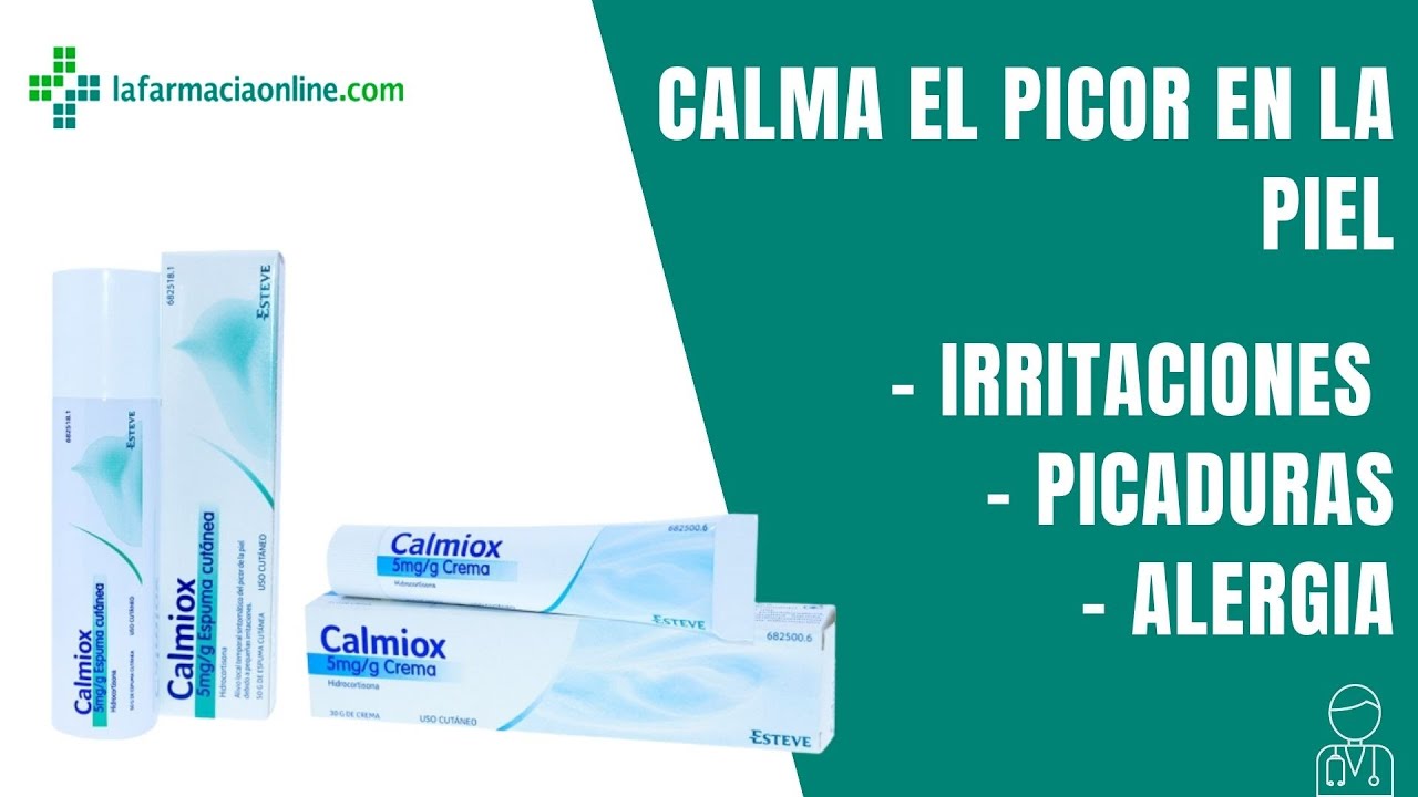 Calmiox crema y espuma - YouTube