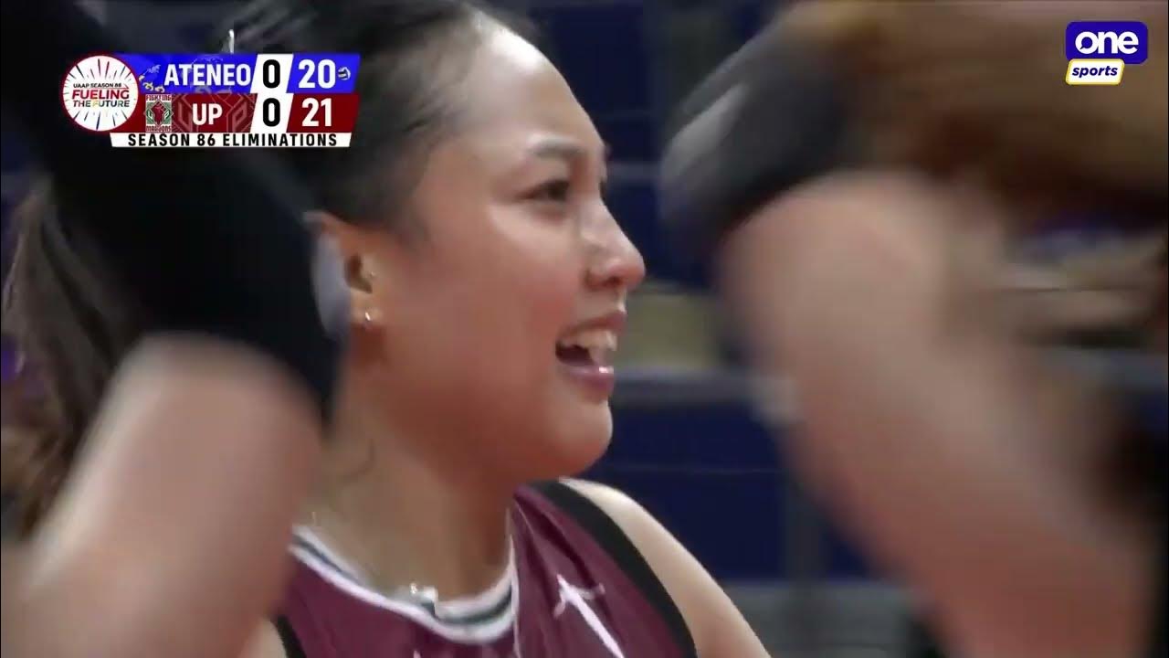 UP wins first set of the season vs. Ateneo | UAAP Season 86 Women's Volleyball - YouTube