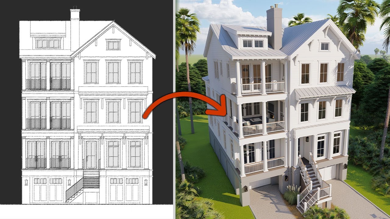 New Charleston Home Design Explained by Architect - YouTube