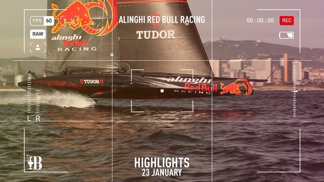 Alinghi Red Bull Racing Boat Zero Day 38 Summary - YouTube