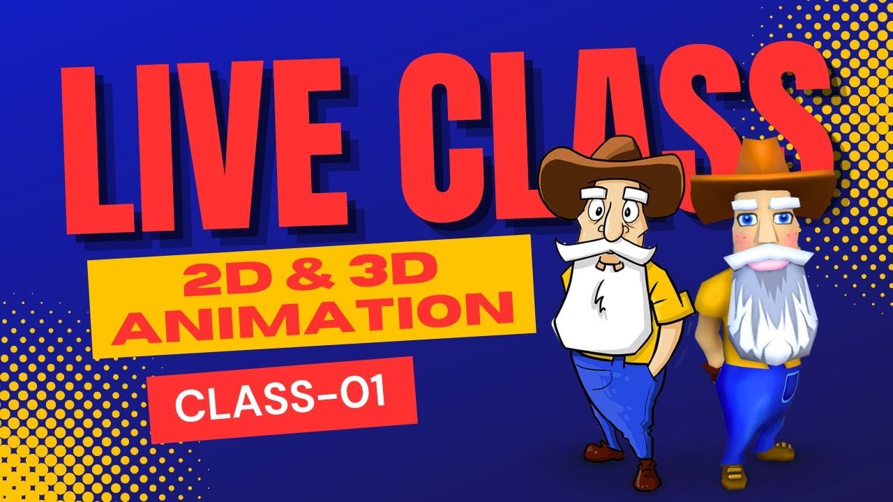 2D & 3D Animation Crash Course | Class-01 | After Effects | Blender ...