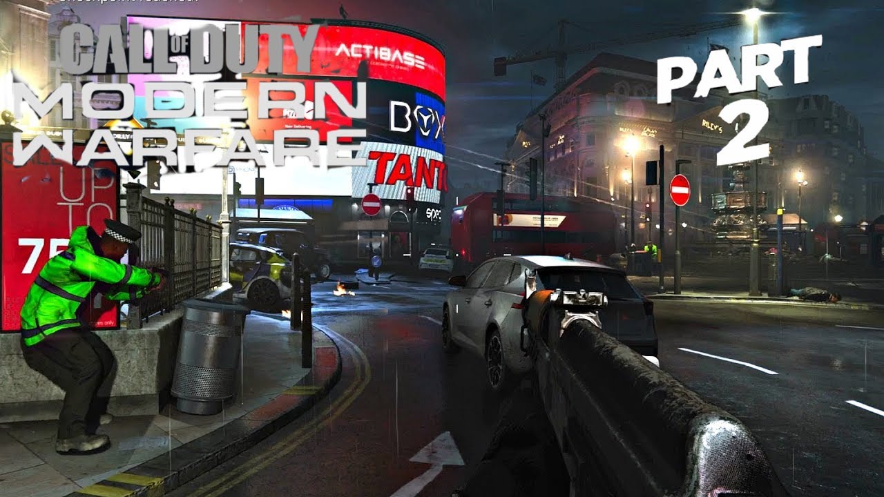 COD MODERN WARFARE CAMPAIGN PART-2(WELCOME TO LONDON) - YouTube